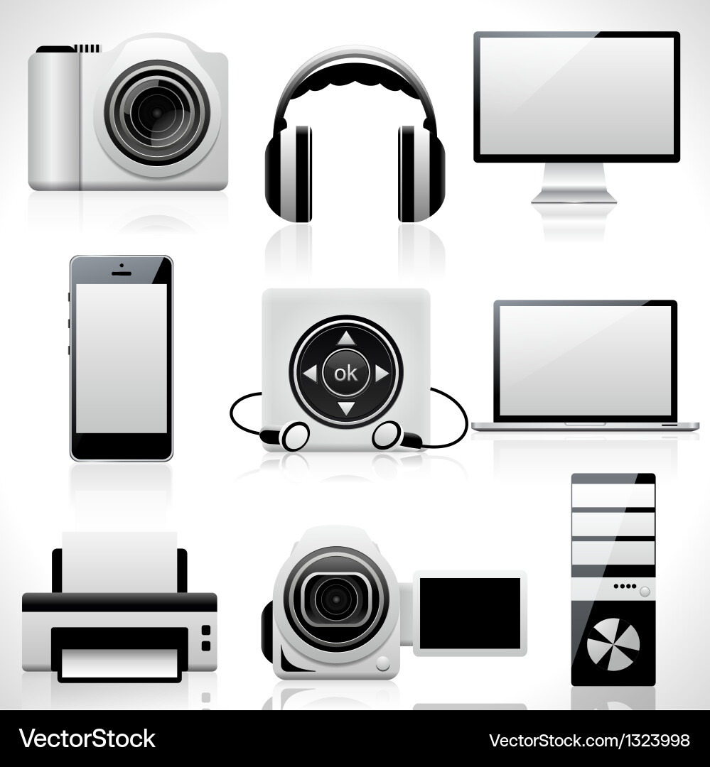 Computer icons Royalty Free Vector Image - VectorStock