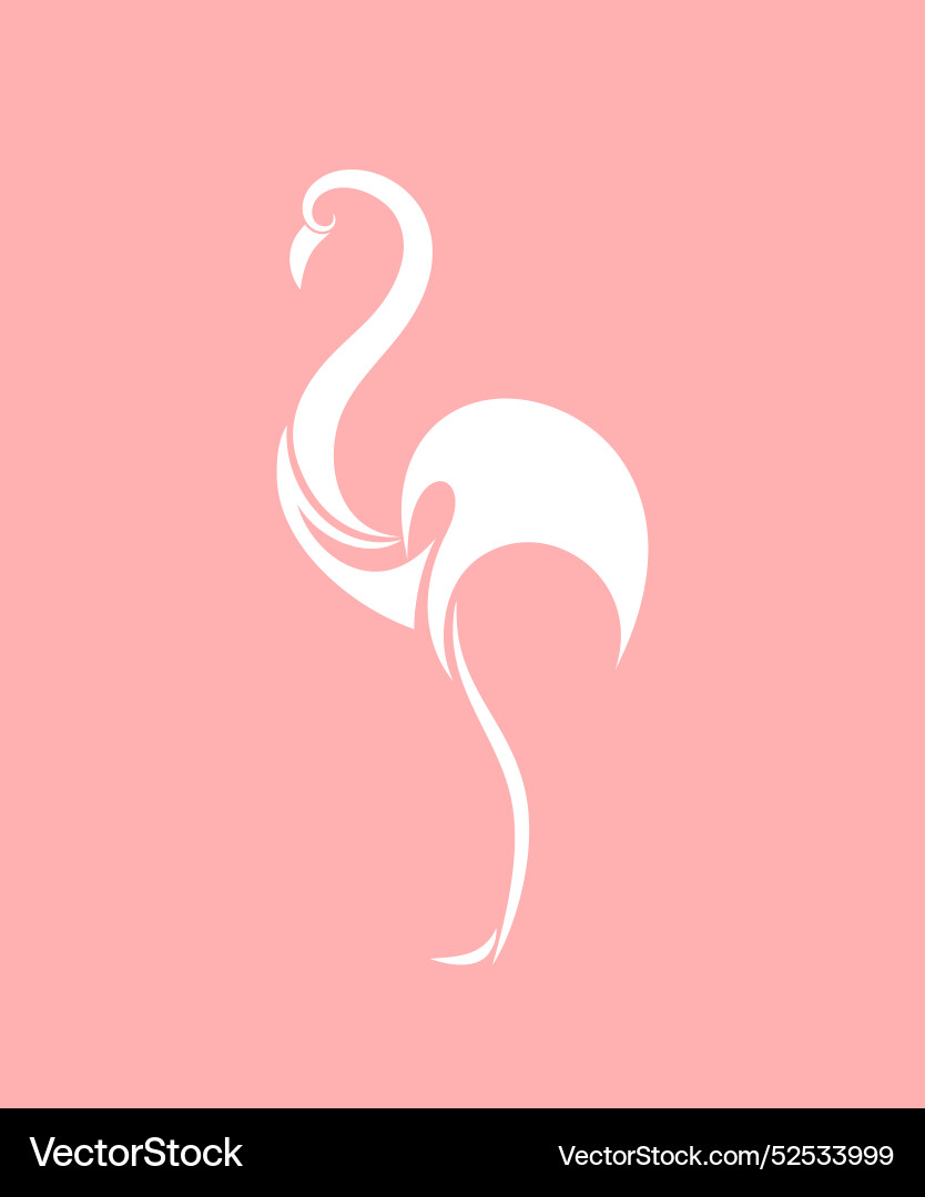 Flamingo Royalty Free Vector Image - VectorStock