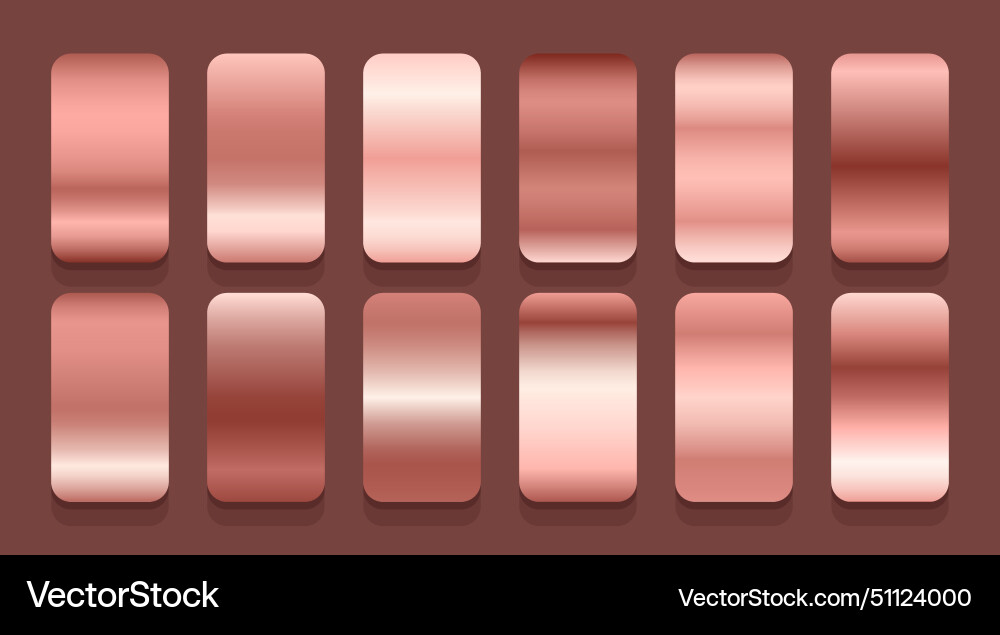 Modern ui and ux element design with metallic Vector Image