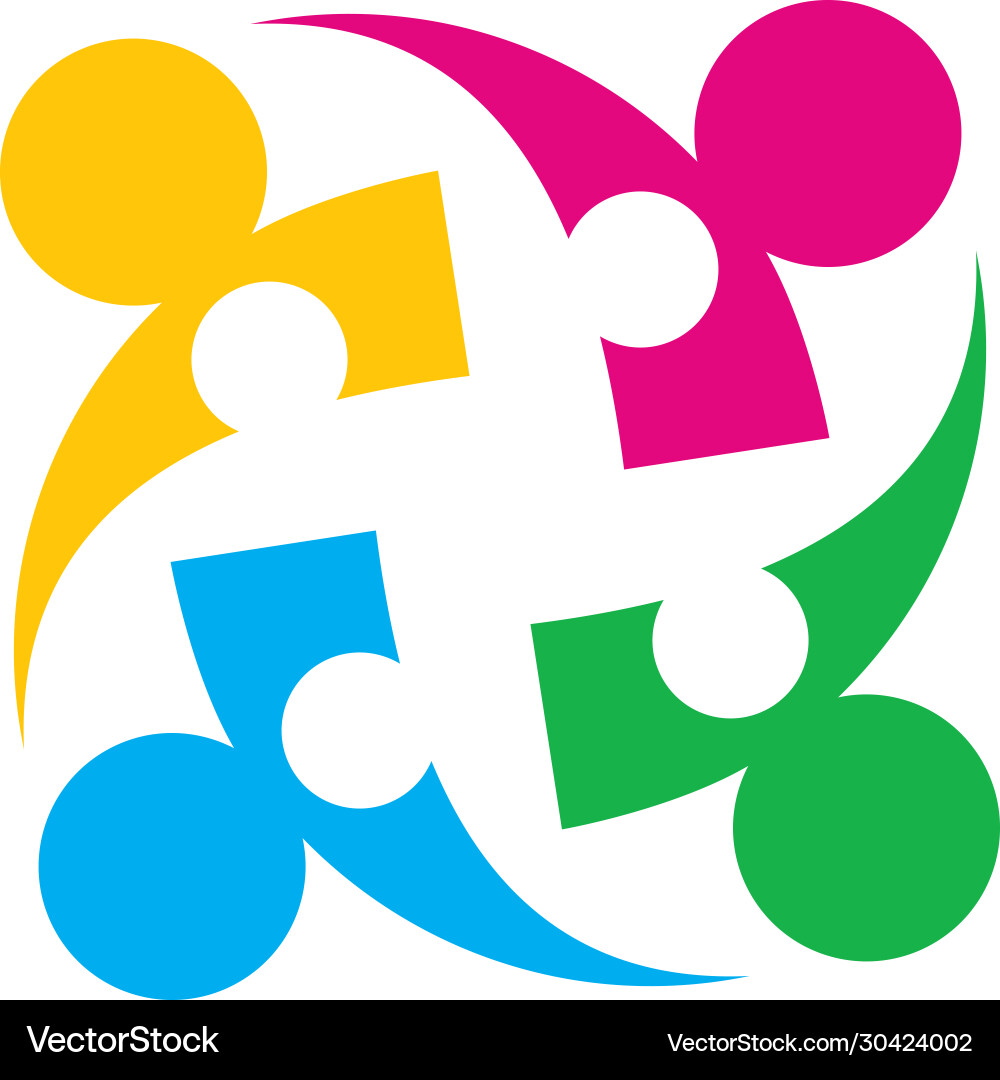 Community icon design Royalty Free Vector Image