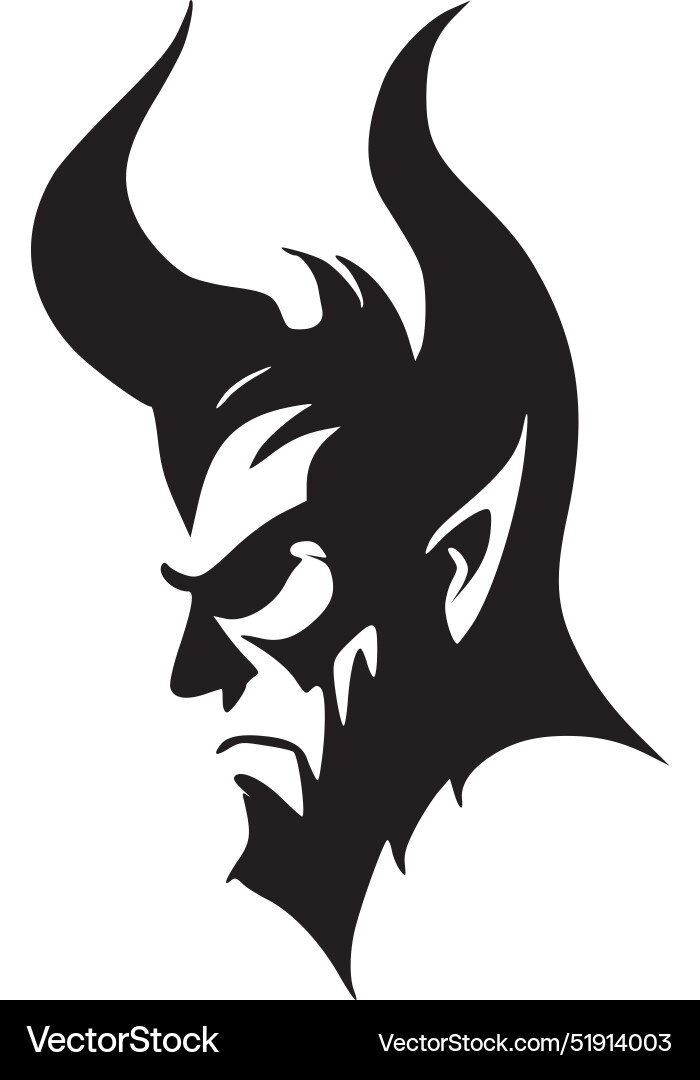 Beast - black and white isolated icon Royalty Free Vector