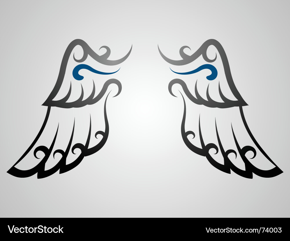 Wing Royalty Free Vector Image - VectorStock