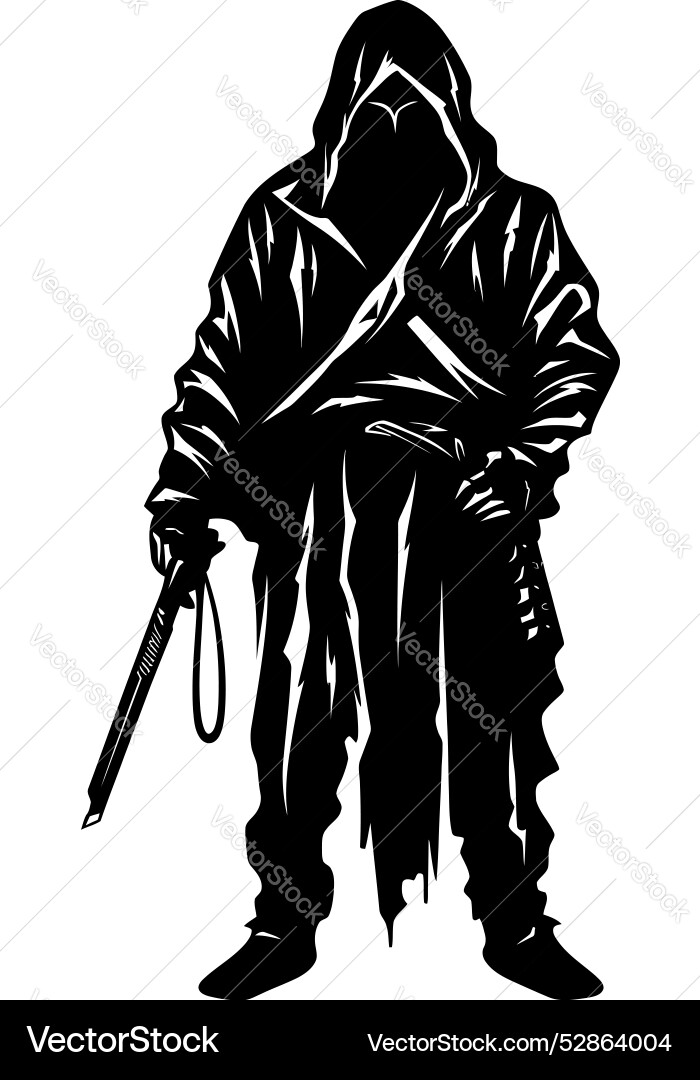 Deaths dreadful deliverance combat reaper icon Vector Image