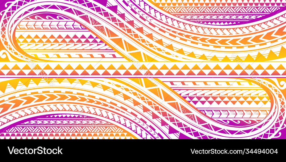 Polynesian Tattoo Line Vector Images (over 1,000)