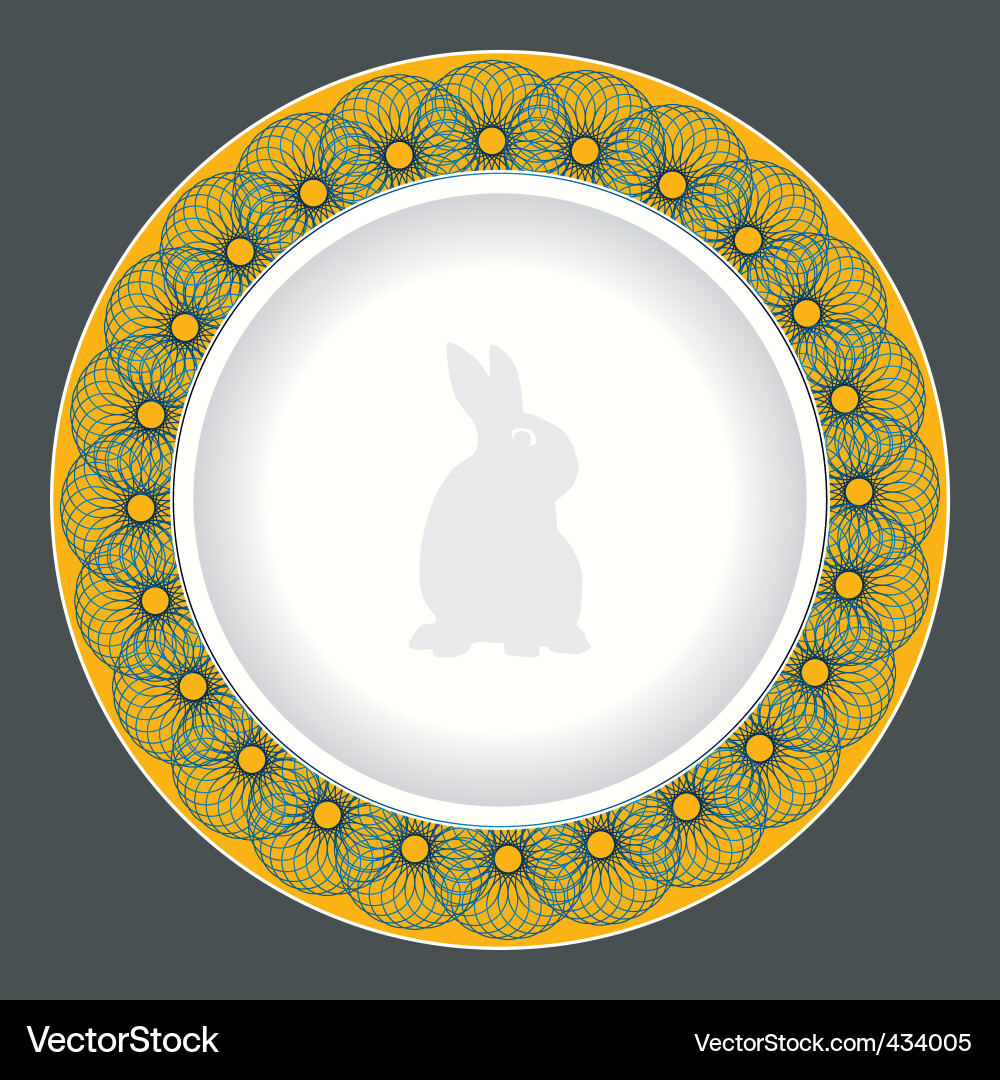Dish1 Royalty Free Vector Image - VectorStock