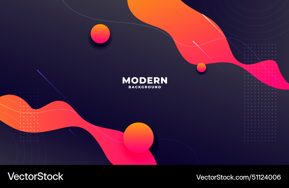 Creative and stylish fluid motion background Vector Image