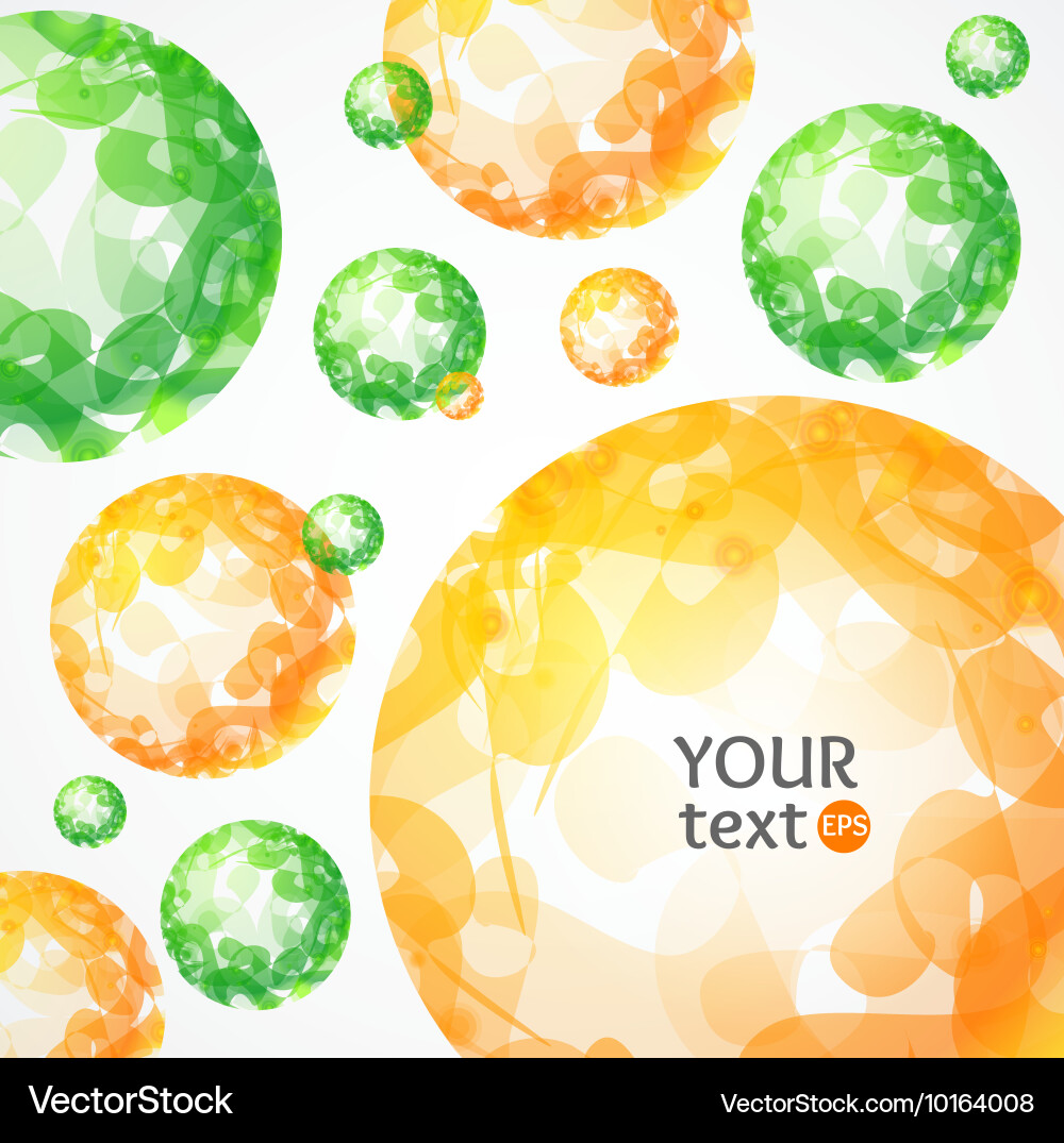 Abstract Sphere Composition Royalty Free Vector Image