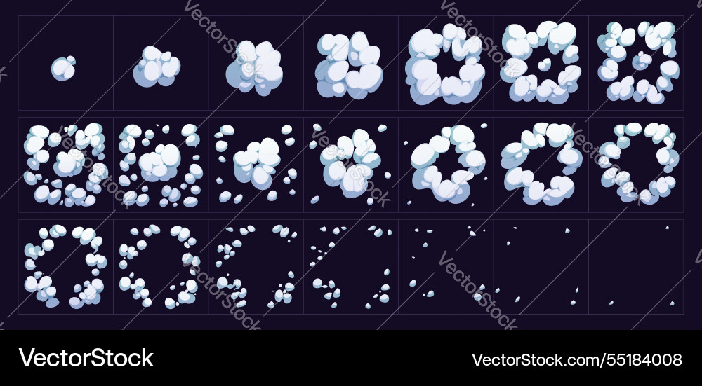 Explosion Sprites Vector Images (over 710)