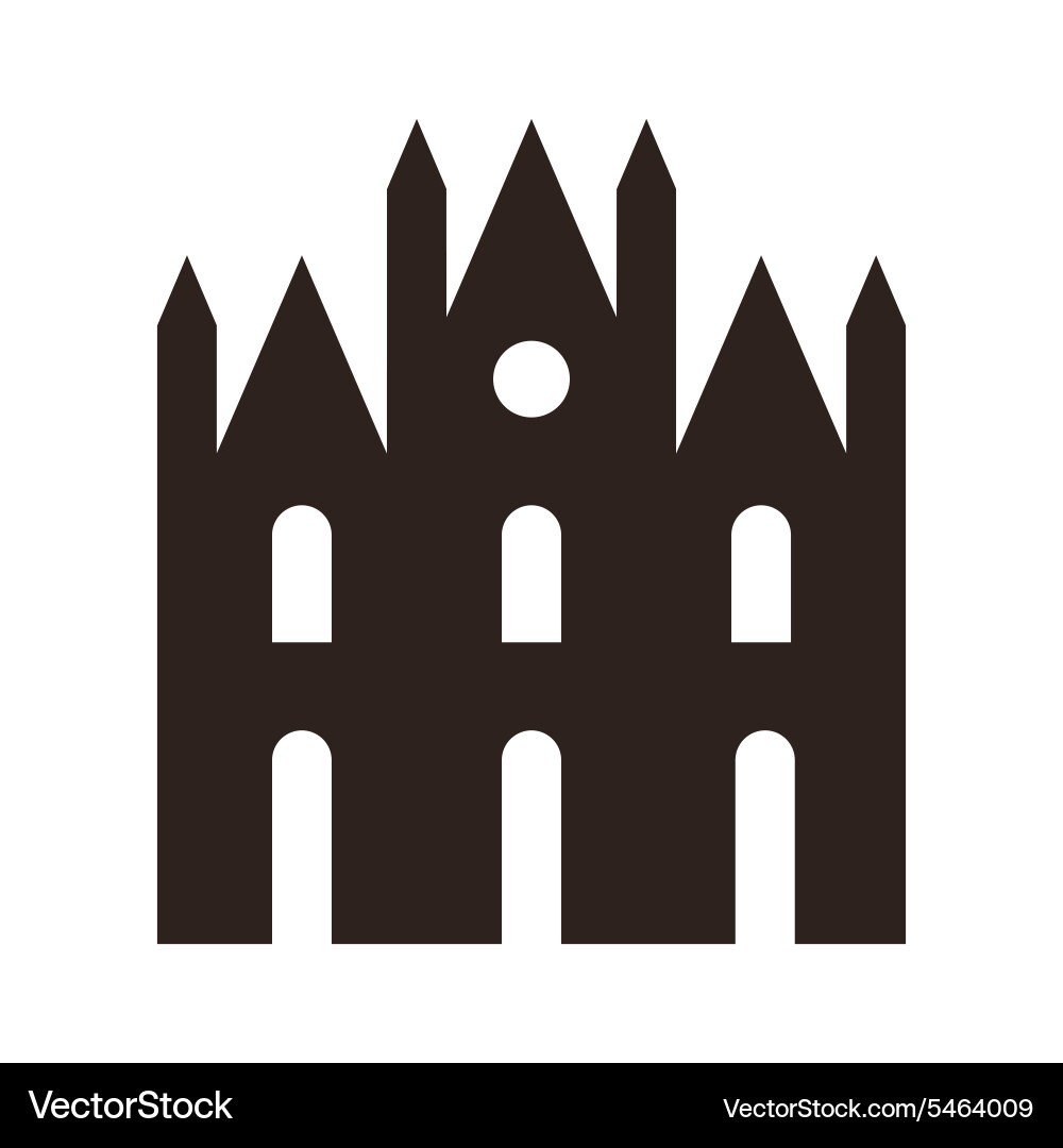 Religious Building Icon Royalty Free Vector Image