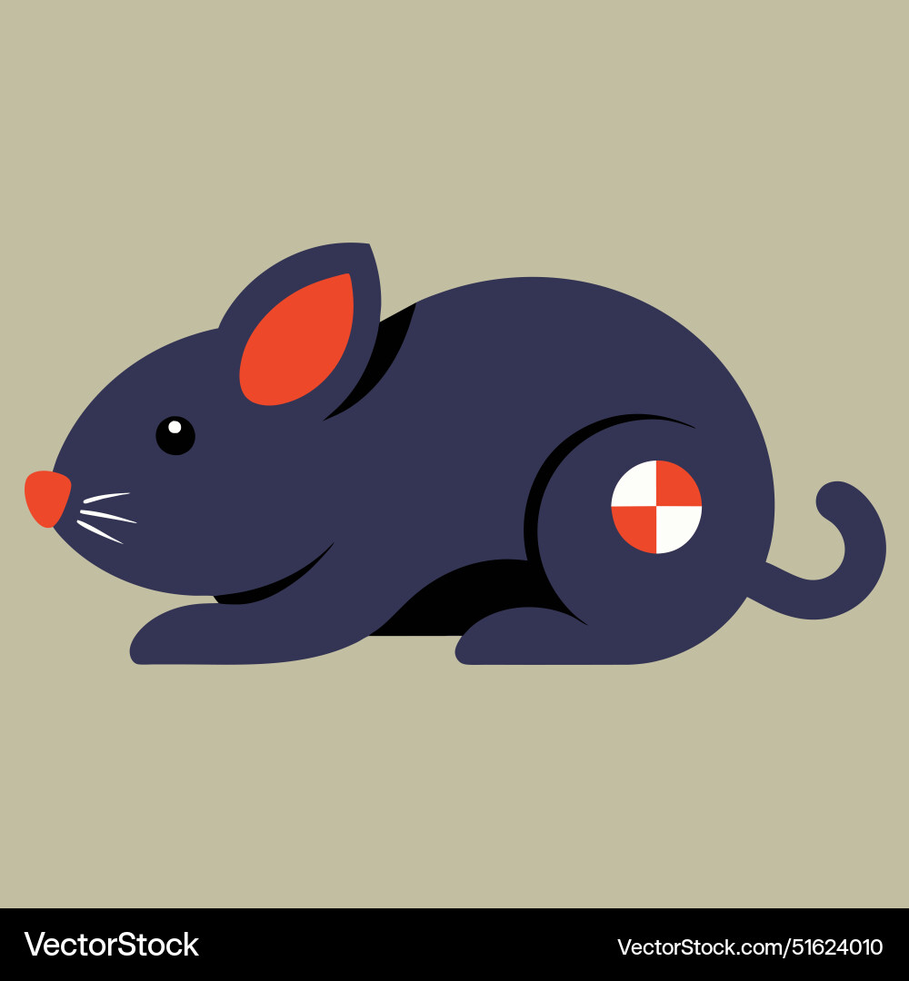 British mouse lies icon Royalty Free Vector Image