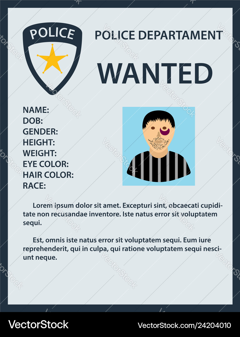 Wanted poster icon Royalty Free Vector Image - VectorStock