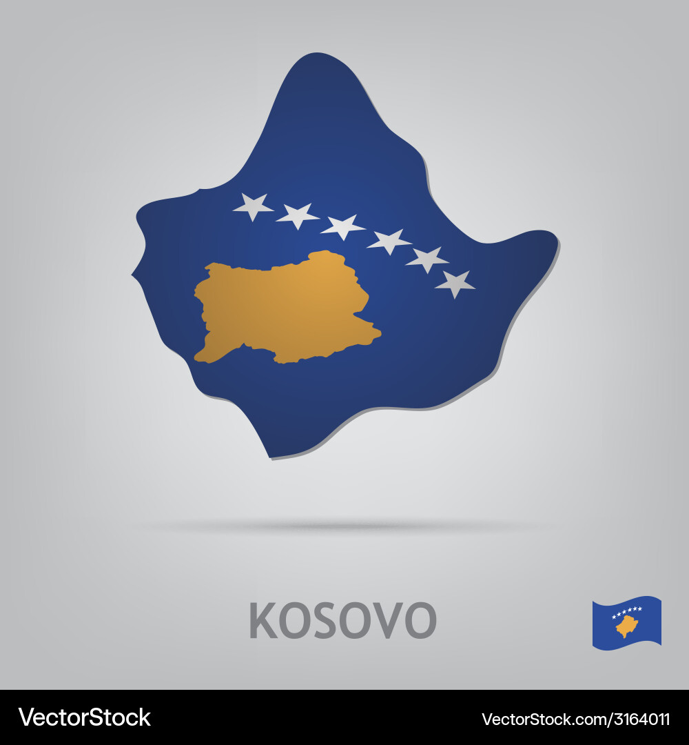 Kosovo Royalty Free Vector Image Vectorstock
