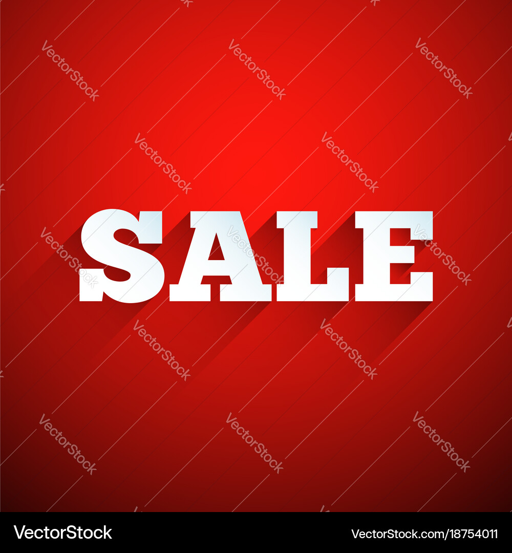 Red sale background Royalty Free Vector Image - VectorStock