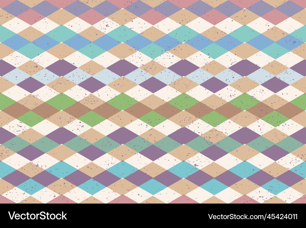 Vintage zig zag seamless pattern for christmas Vector Image