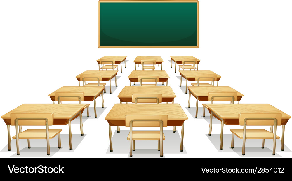 Classroom Royalty Free Vector Image - VectorStock
