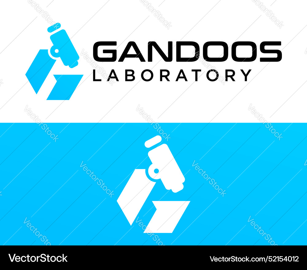 G lab logo Royalty Free Vector Image - VectorStock