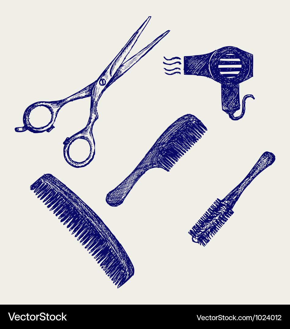 Hair Scissors Vector Hair Scissors Drawing Vector Images (over 2,100)