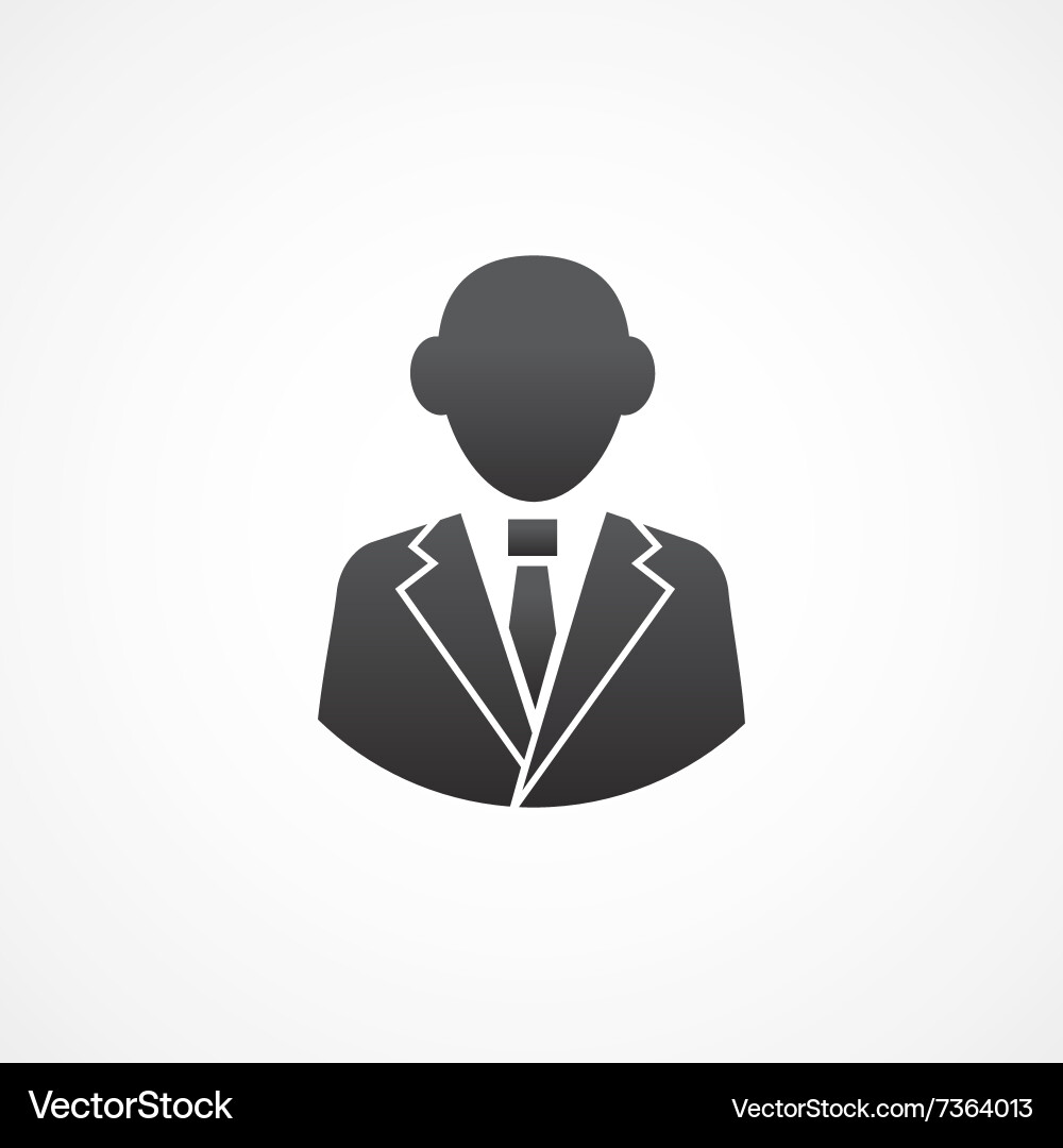 Business man icon Royalty Free Vector Image - VectorStock