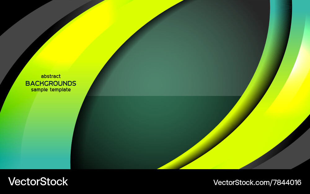 Abstract Green Gradient Background Royalty Free Vector Image