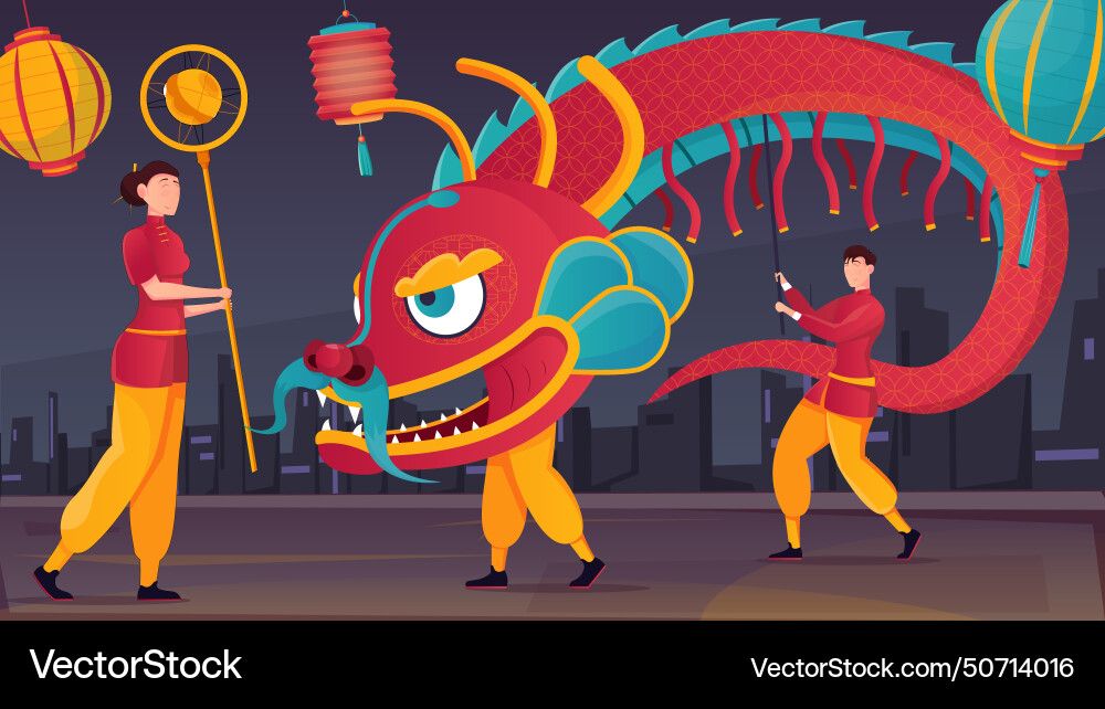 Chinese new year Royalty Free Vector Image - VectorStock
