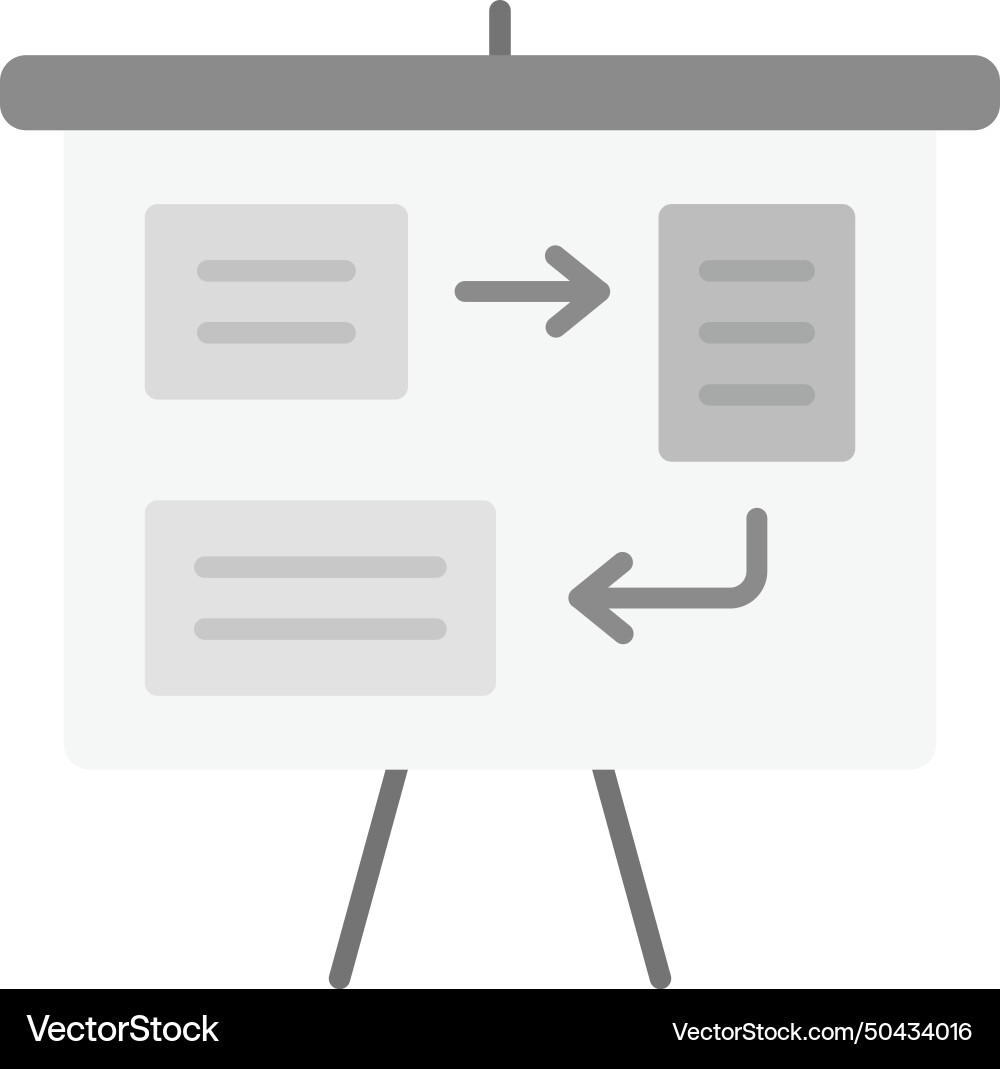 Development plan icon image Royalty Free Vector Image