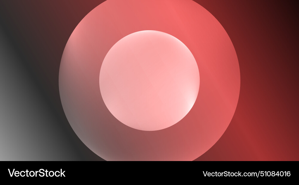 Gas fixture on red ceiling with magenta circle Vector Image