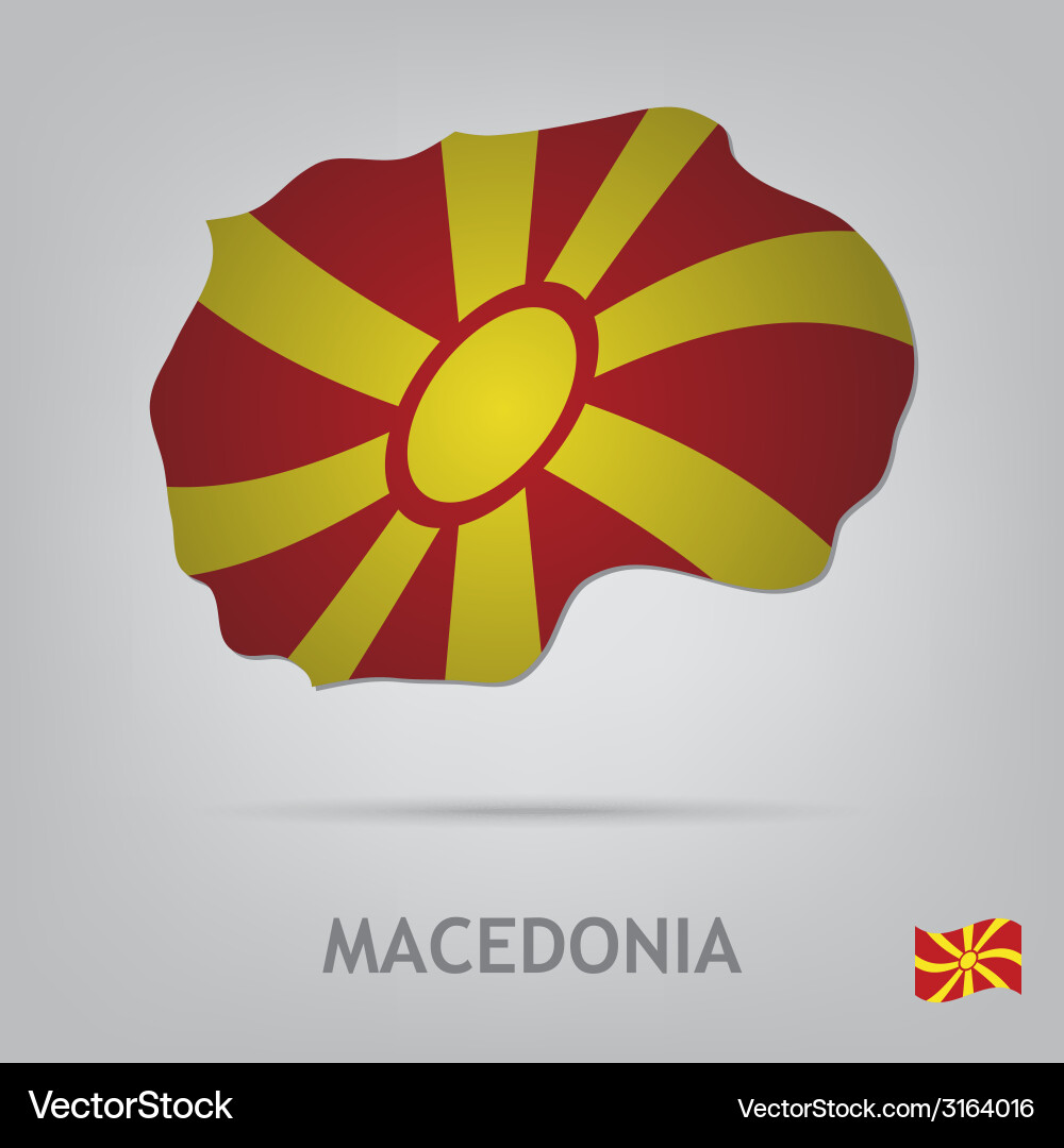 Macedonia Royalty Free Vector Image - VectorStock