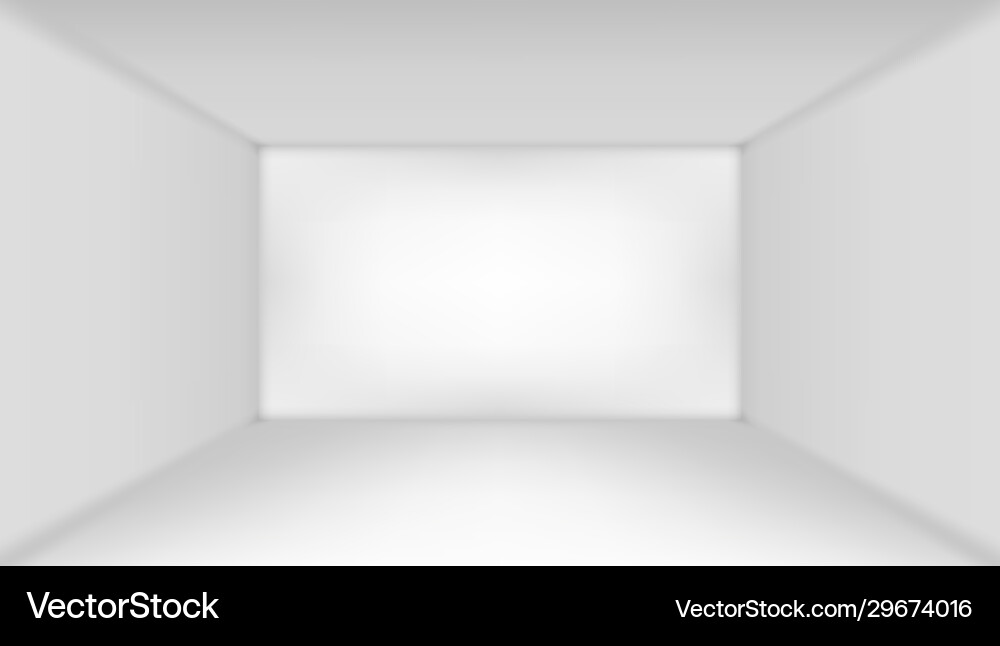 Minimalist Empty Room Royalty Free Vector Image