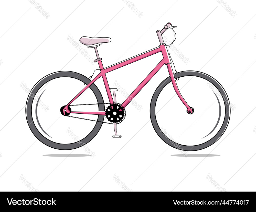 Bicycle Royalty Free Vector Image - VectorStock