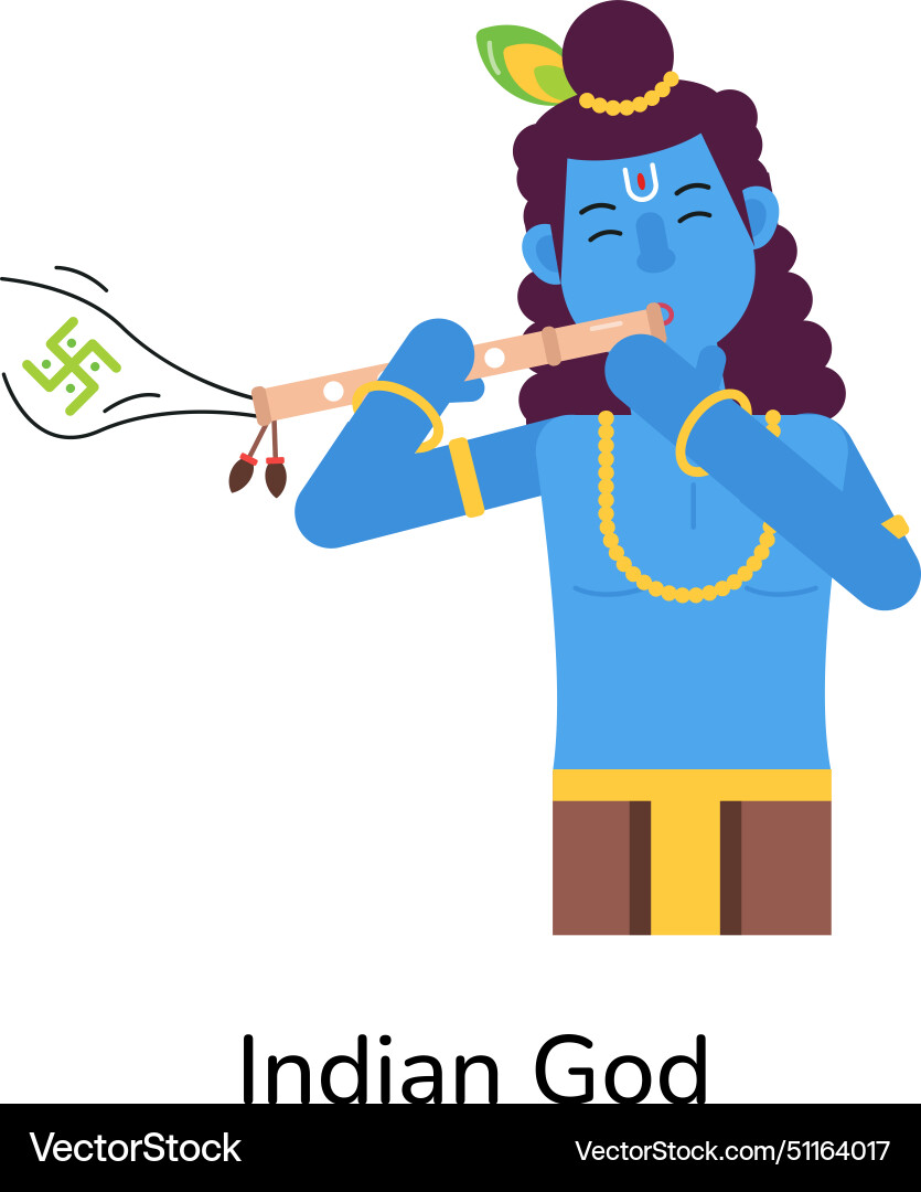 Indian god Royalty Free Vector Image - VectorStock