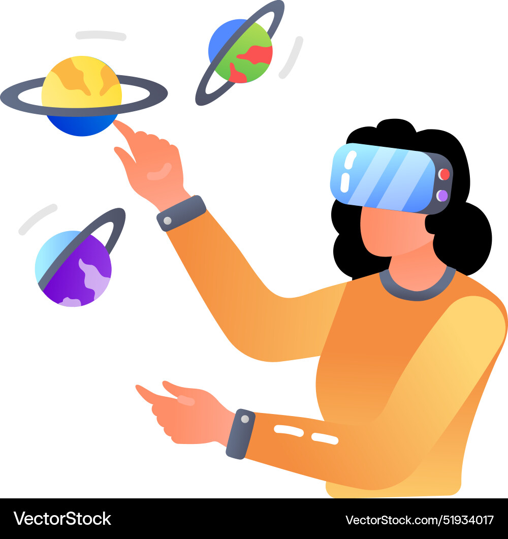 Space exploration Royalty Free Vector Image - VectorStock