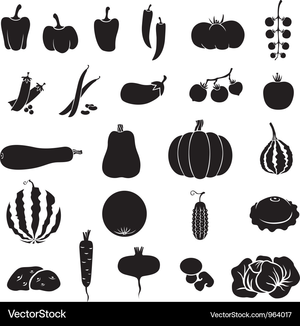 Vegetables Royalty Free Vector Image - VectorStock