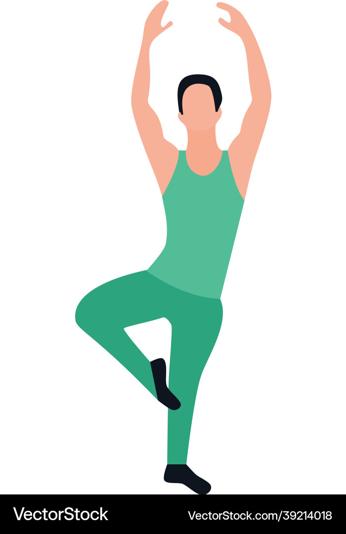 Aerobics Royalty Free Vector Image - VectorStock