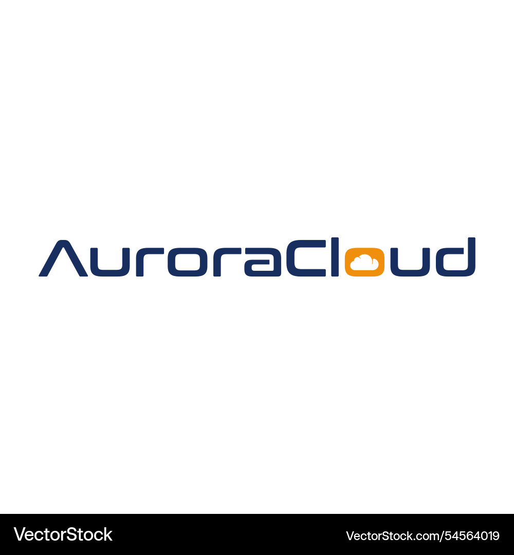 Cloud storage logo Royalty Free Vector Image - VectorStock