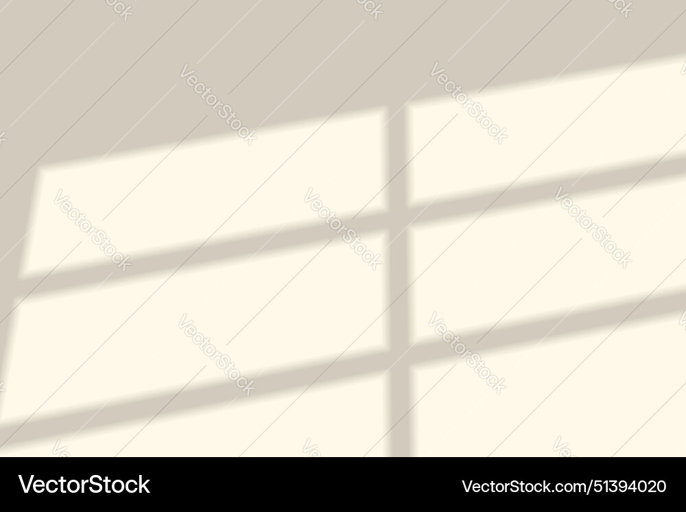 Shadow overlay effect soft realistic Royalty Free Vector