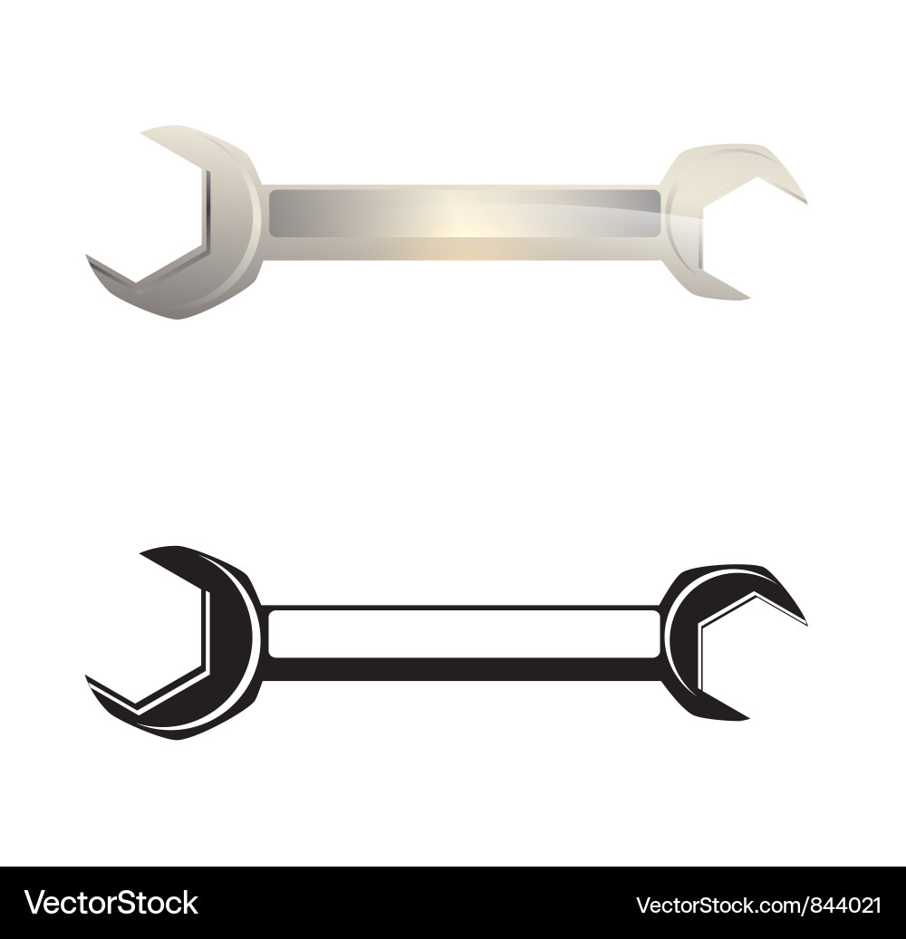 Spanner Royalty Free Vector Image - VectorStock