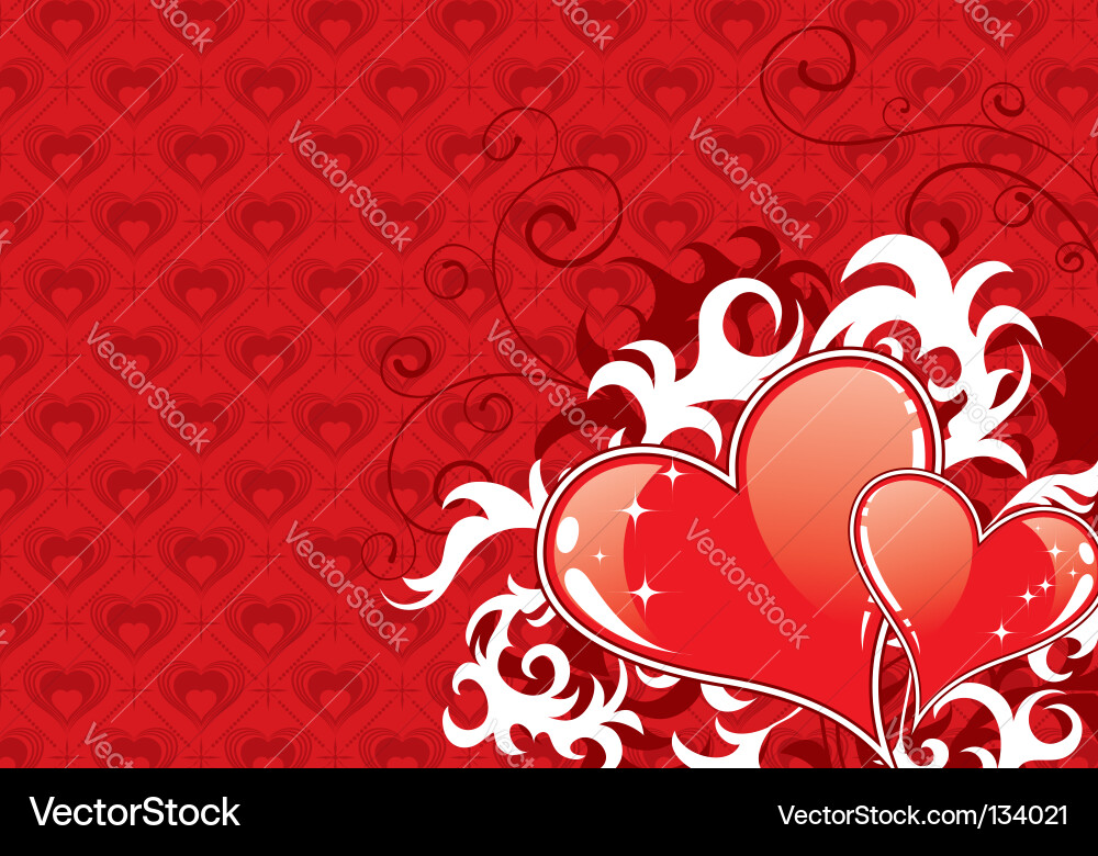 Valentines day background Royalty Free Vector Image