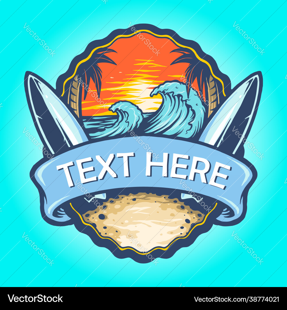 Vintage Wave Logo Vector Images (over 23,000)
