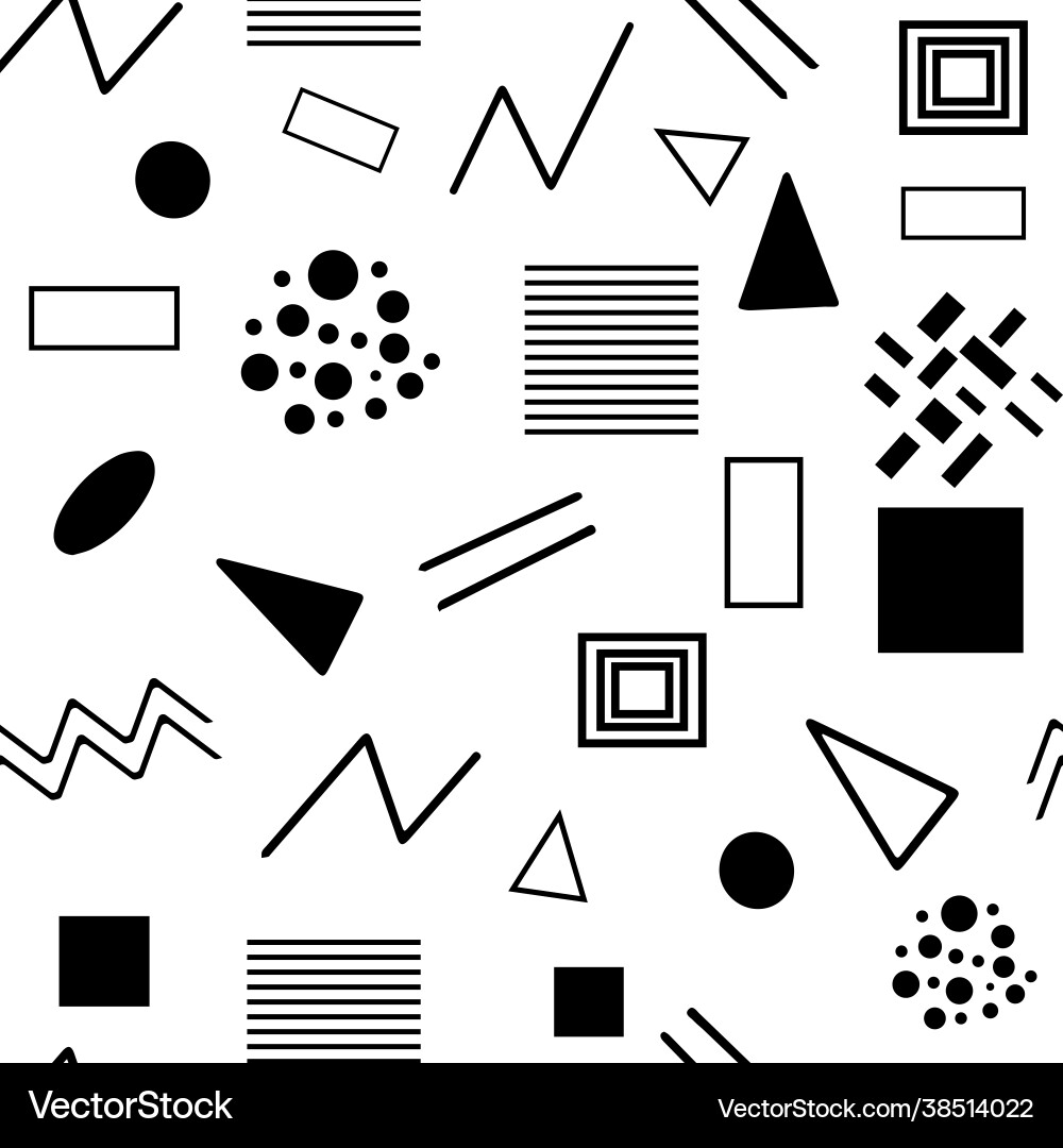 Geometric Shape Pattern Royalty Free Vector Image