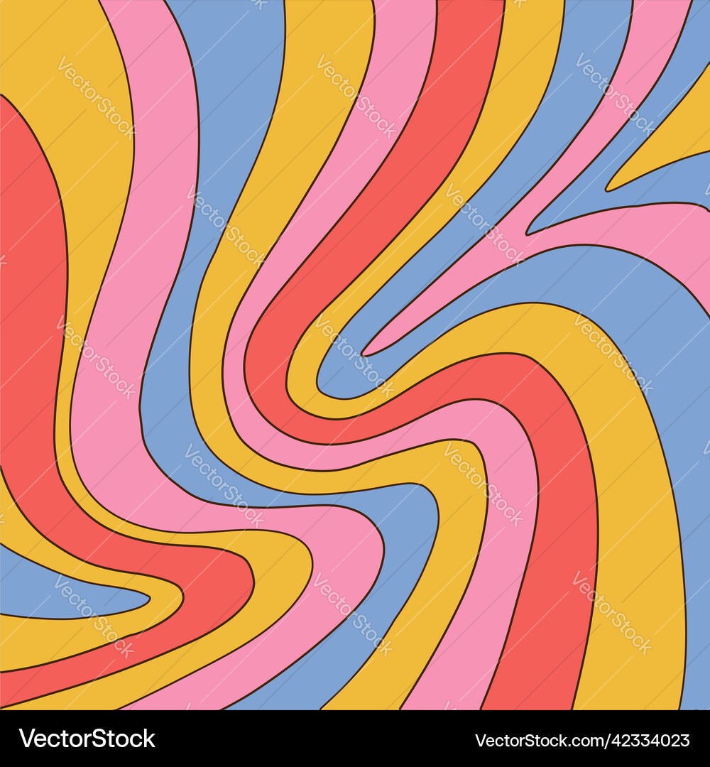 Retro Rainbow Wallpaper For