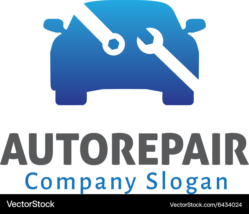 Auto repair design Royalty Free Vector Image - VectorStock