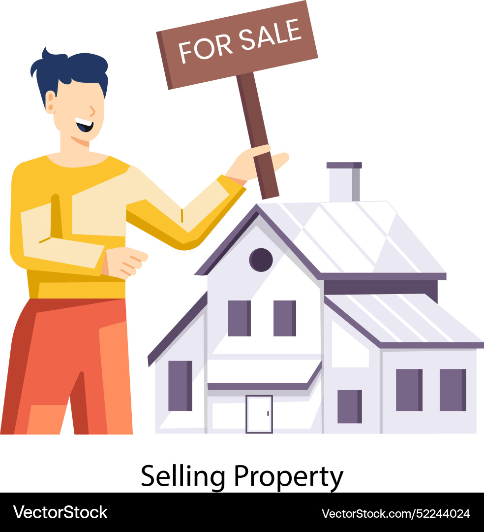 Basic rgba flat style of selling prop Royalty Free Vector