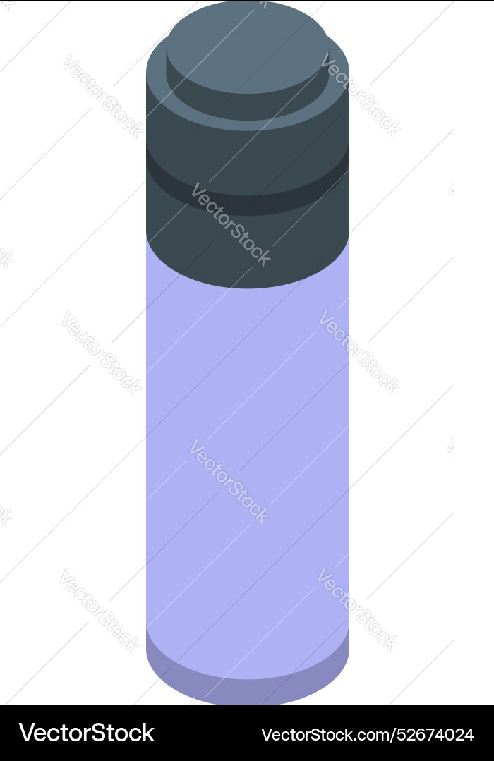 Deodorant stick releasing freshness with style Vector Image