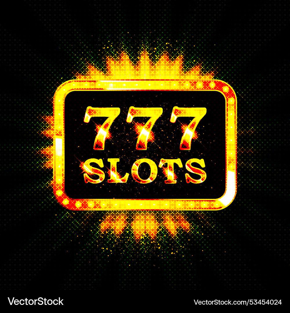 Retro sign with lamp big win banner Royalty Free Vector