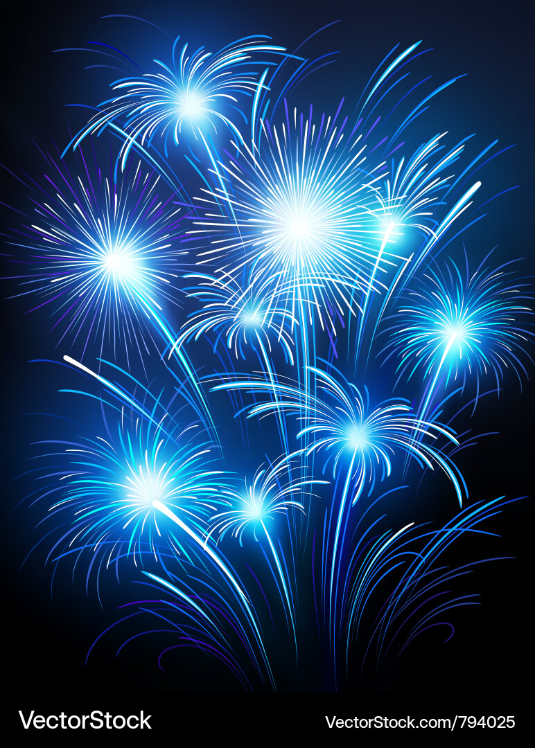 Fireworks Royalty Free Vector Image - VectorStock