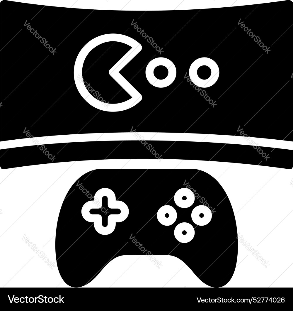 Playstation icon design Royalty Free Vector Image