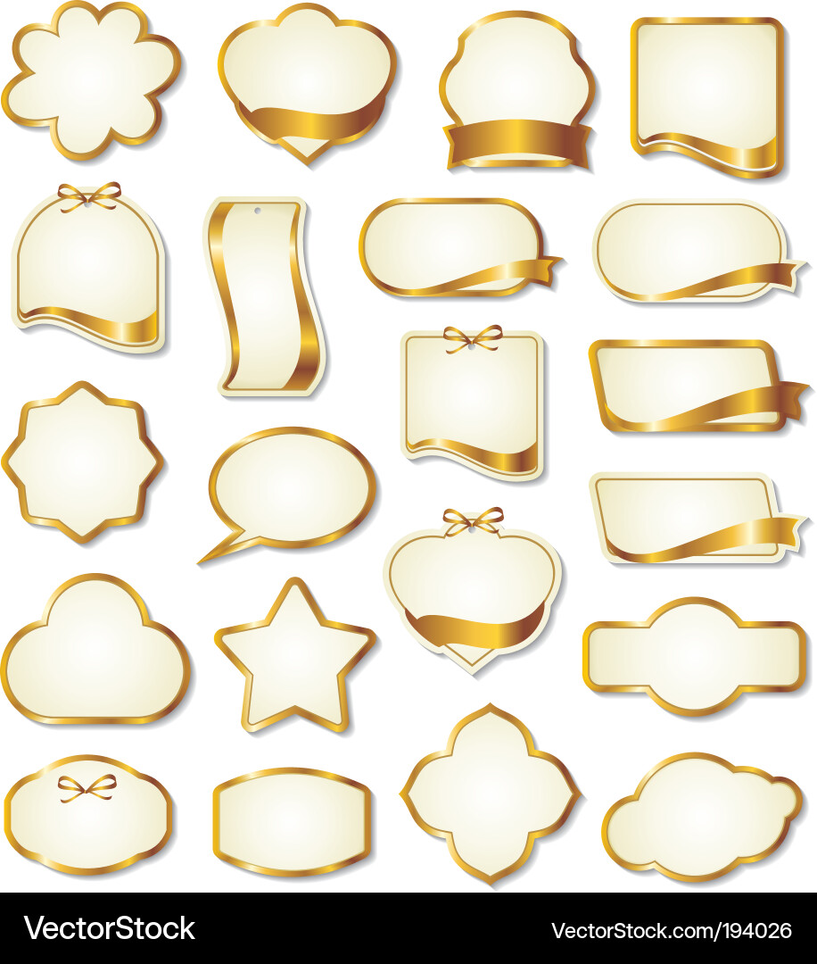 Set of design elements Royalty Free Vector Image