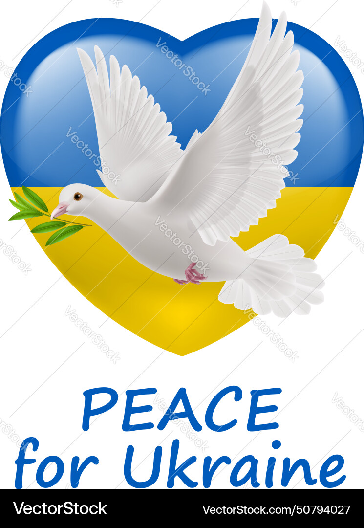 Fly dove Royalty Free Vector Image - VectorStock