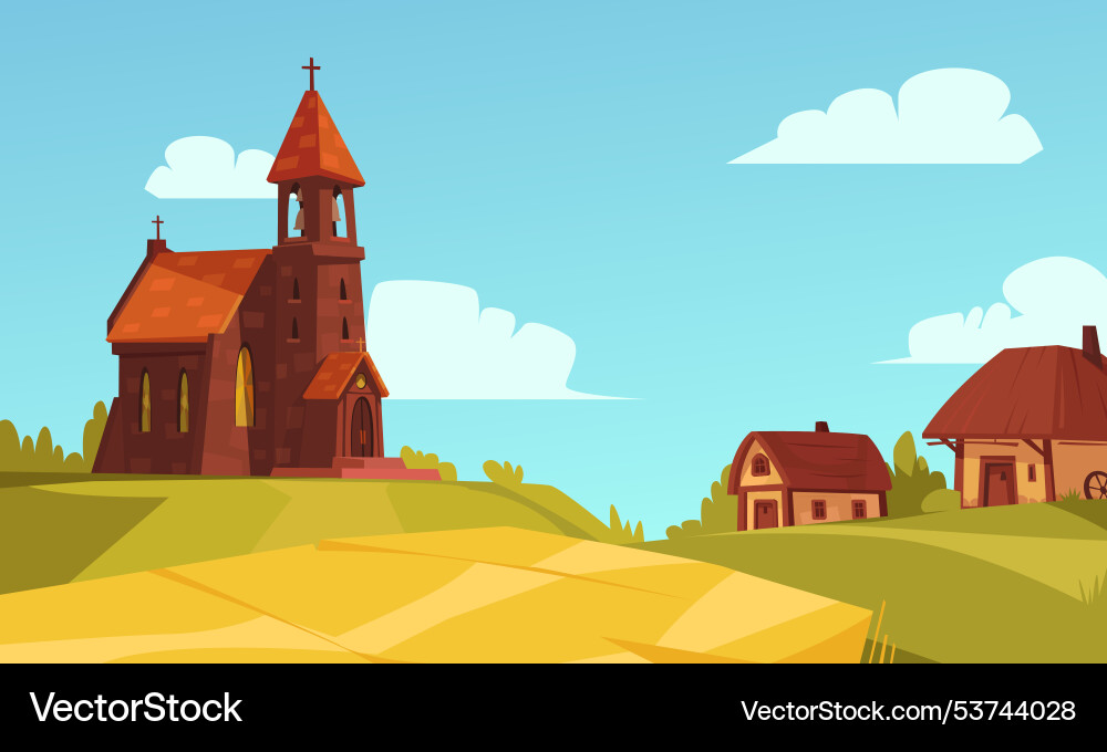 Cartoon Village Vector Images (over 43,000)