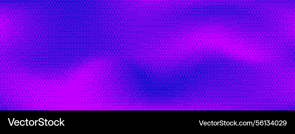 Blue and purple neon gradient background Vector Image